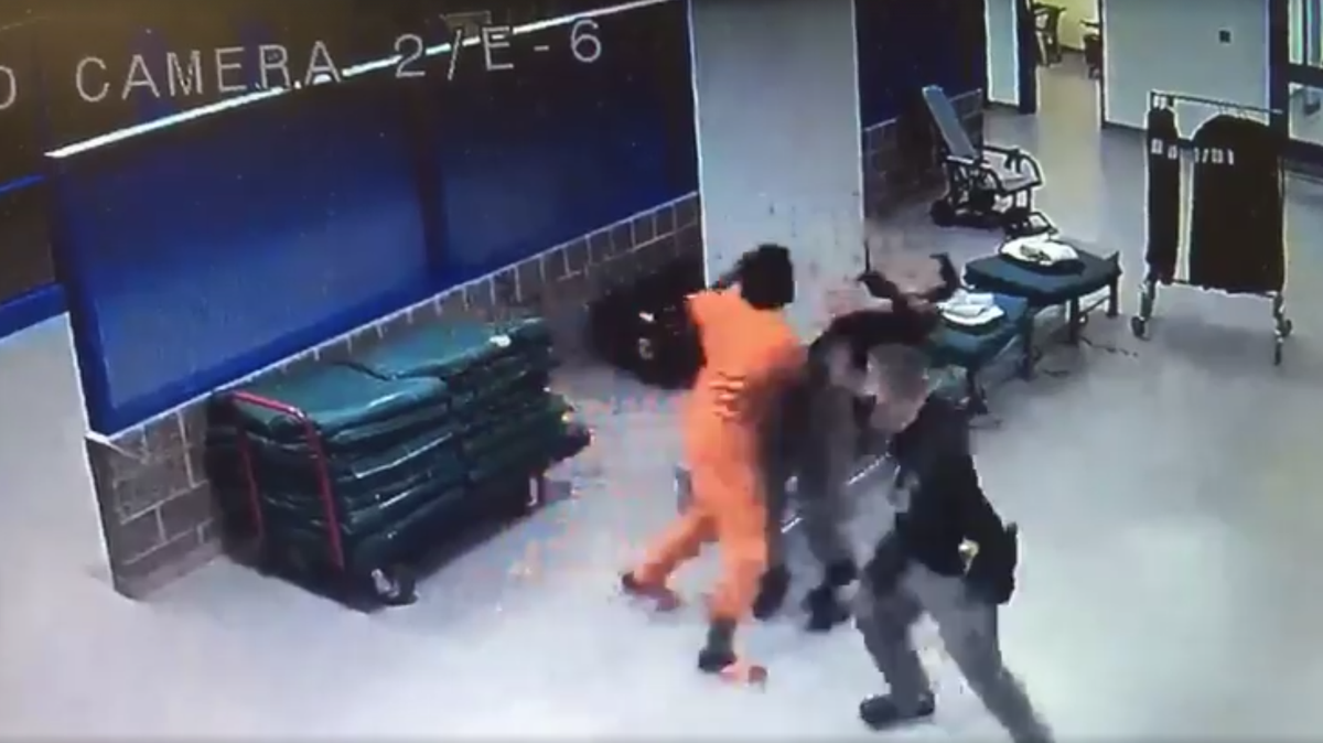 Inmate Attacks Racine County Corrections Officer