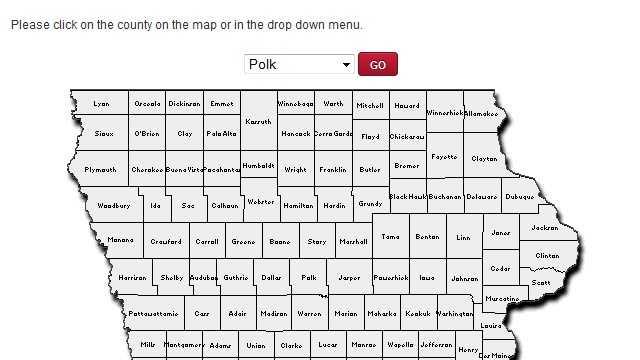 Precinct Maps For Iowas 99 Counties Now Online