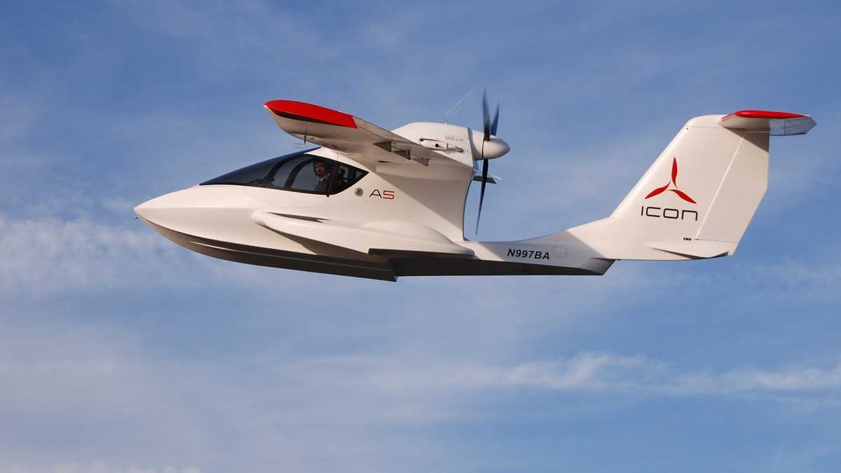 Photo: ICON A5 amphibious aircraft