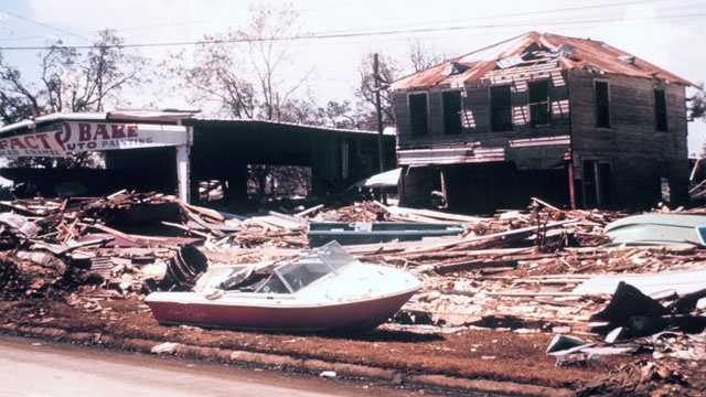 Hurricane Camille slammed Mississippi Gulf Coast 45 years ago