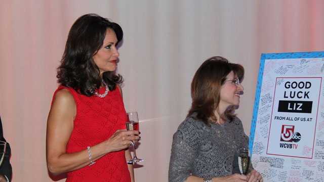 Photos: Liz Brunner's farewell to WCVB-TV