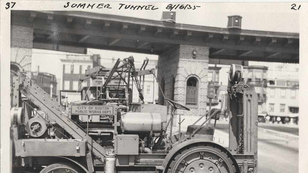 Historical photos: Sumner Tunnel marks 80 years