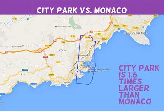 Infographic: See how big City Park is compared to other cities, landmarks