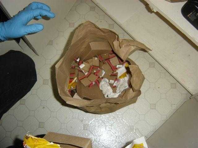 What does the inside of a meth lab look like?