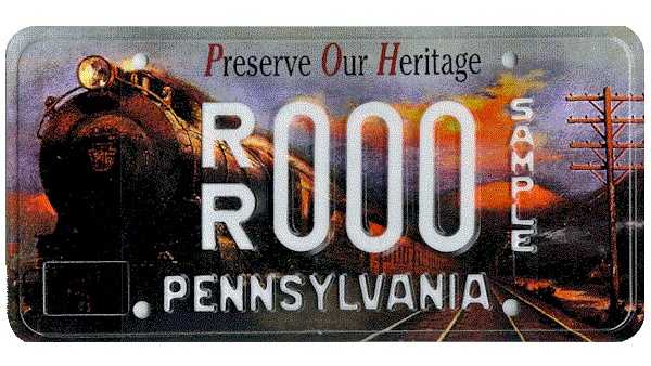 Images: Pennsylvania special fund license plates