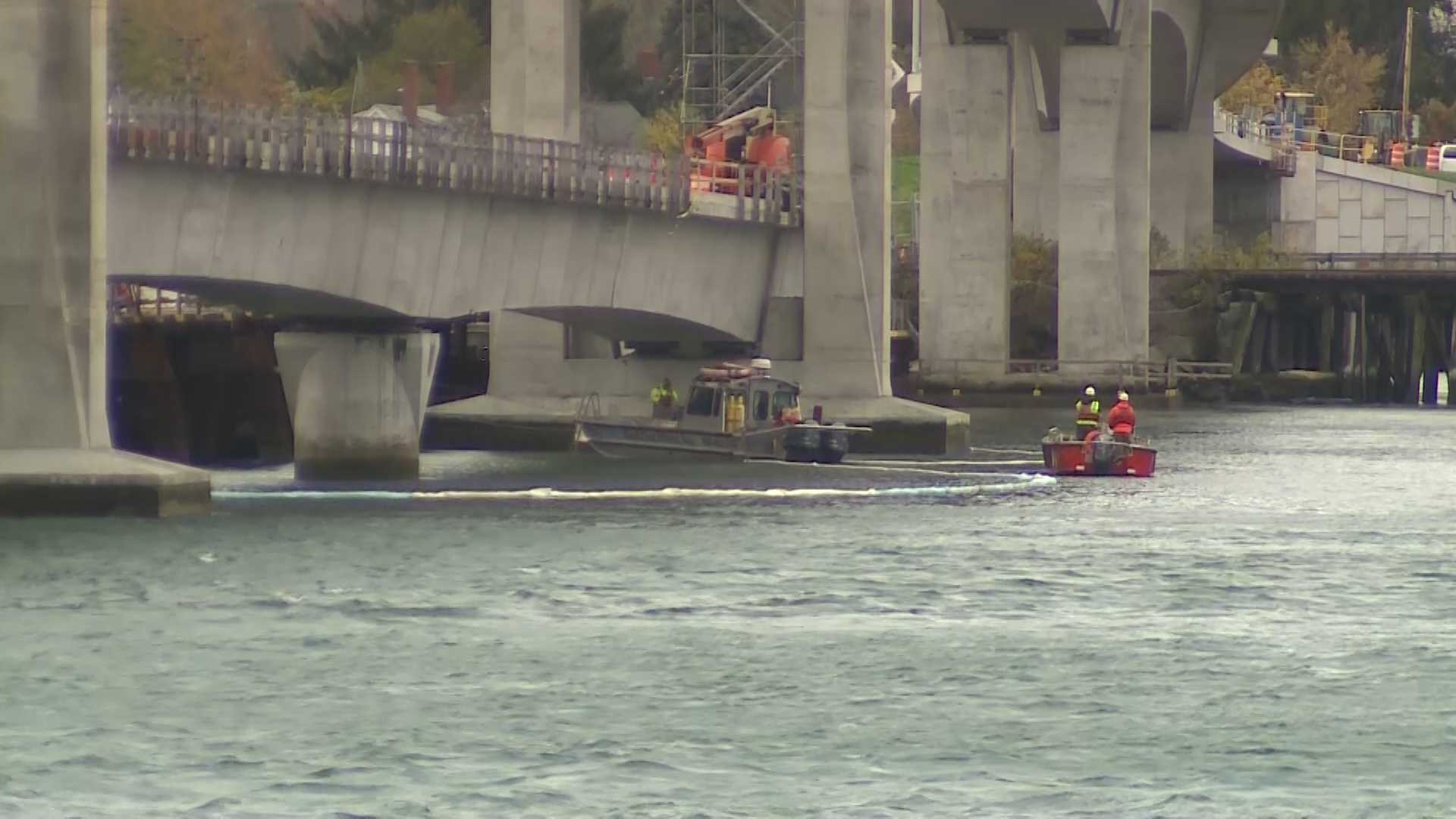Truck blown off Sarah Long Bridge during storm, divers dispatched - New ...