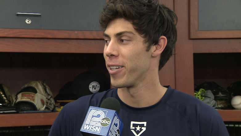 Christian Yelich's brother honorably discharged, will throw first pitch ...