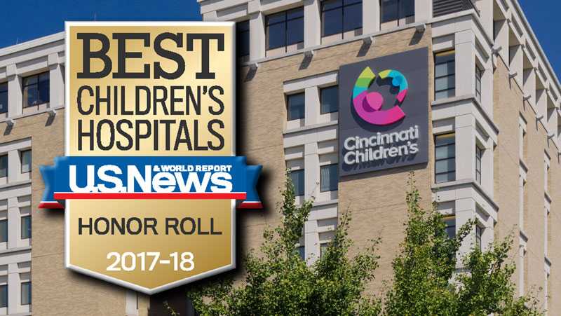 Cincinnati Children's Hospital named among nation's top hospitals