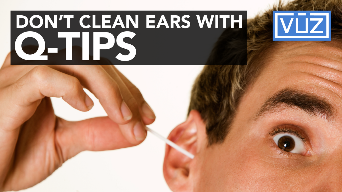 Why You Shouldnt Use Q Tips To Clean Your Ears