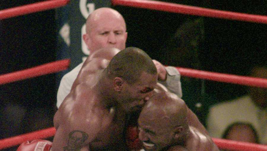 20 years ago, 'The Bite Fight' turned boxing on its head