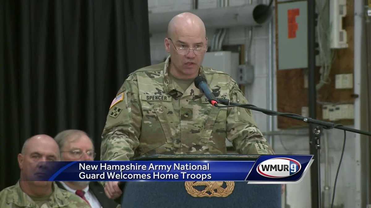 New Hampshire Army National Guard welcomes home troops