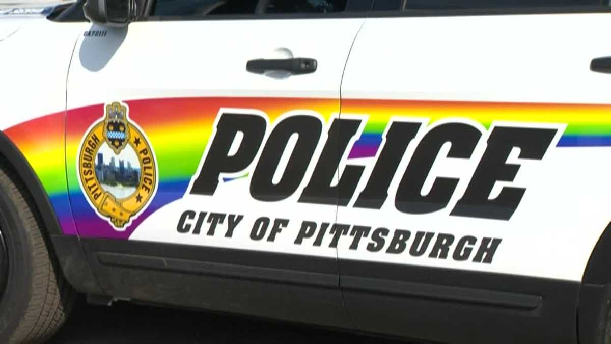 Pittsburgh police unveil new Pride decals on patrol vehicles